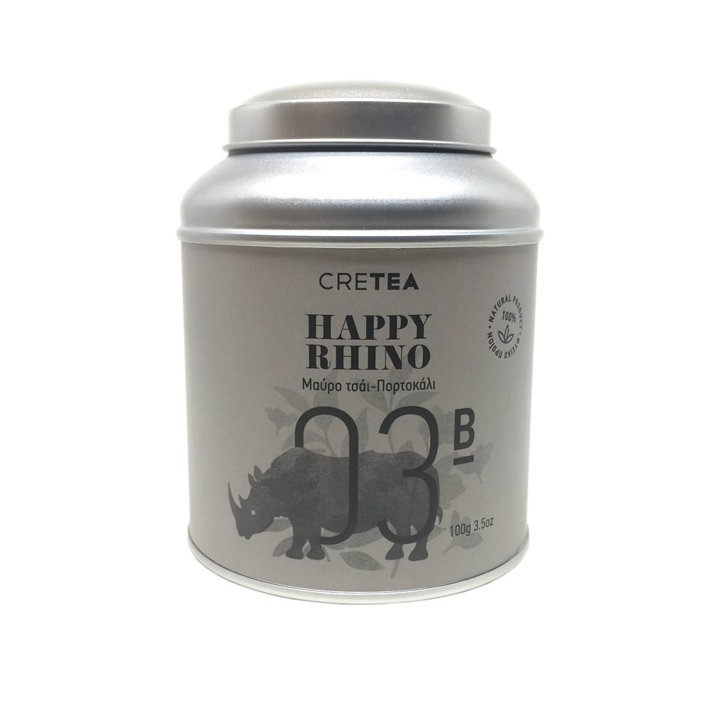 HAPPY RHINO - Orange - Black tea (100g)