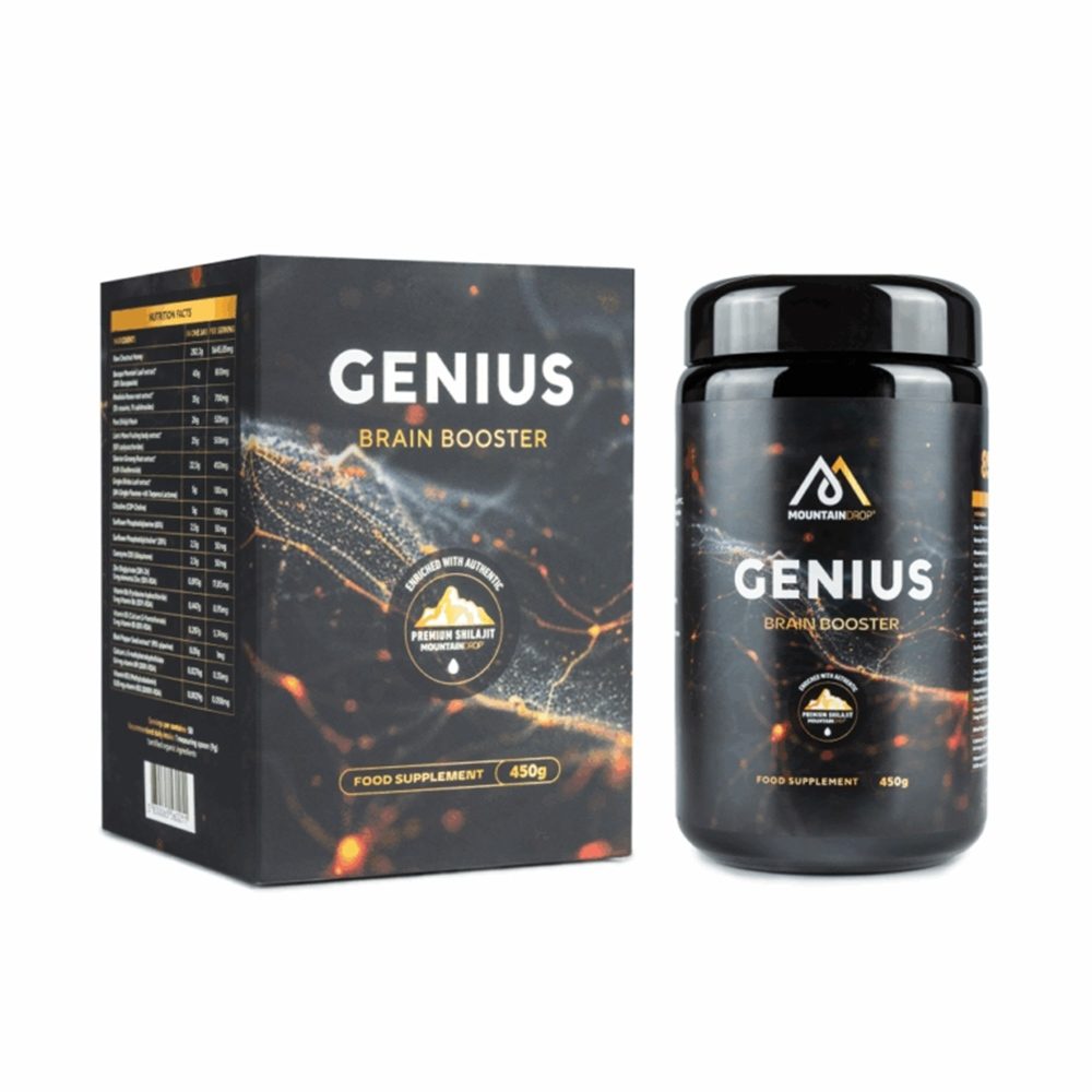 Genius Brain Booster Mountaindrop® 450g – Πνευματική ενέργεια ...